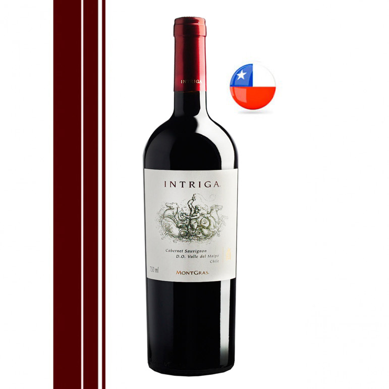 Vinho Intriga MontGras Cabernet Sauvignon Chileno 750ml – WhatsWine ...