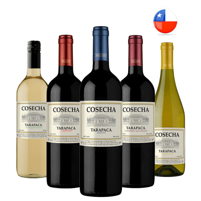 Kit 5 Vinhos Cosecha Tarapacá 750ml – WhatsWine – Vinhos Importados